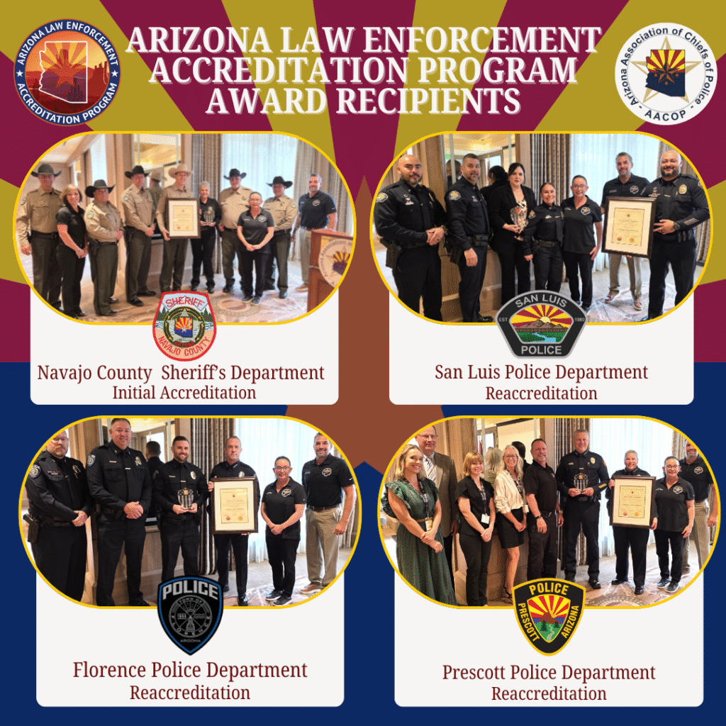 July 2025 ALEAP Accreditation Achievements – Arizona Law Enforcement ...